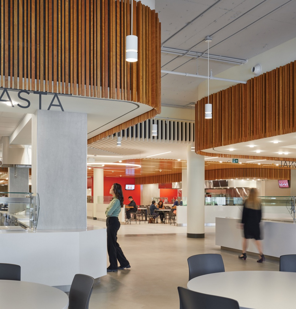 Newnham Campus Food Hall Seneca College by Taylor Smyth Architects - 谷德设计网
