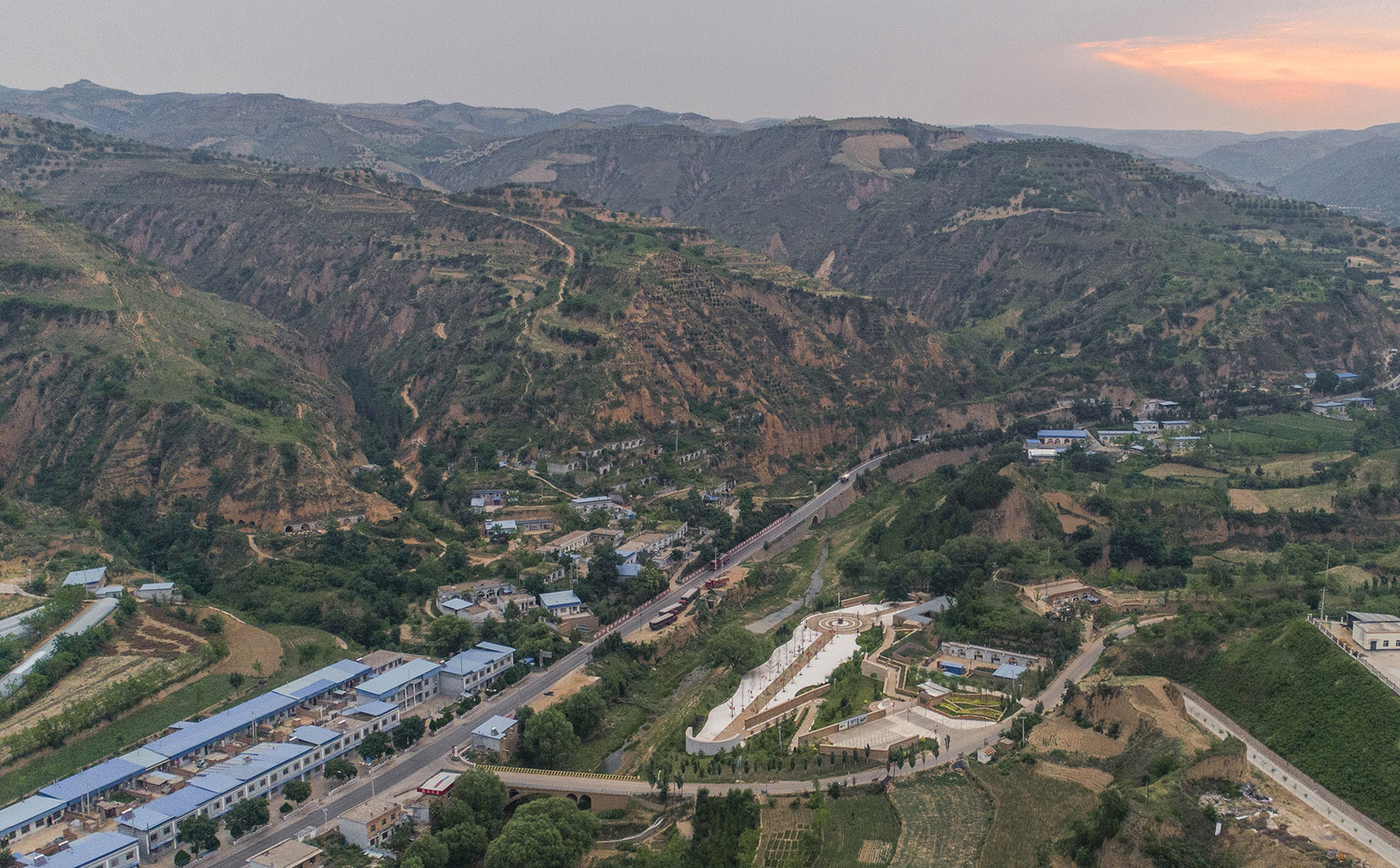 The Culture Park of Chairman Mao Passing Residence in Liu Village by ...