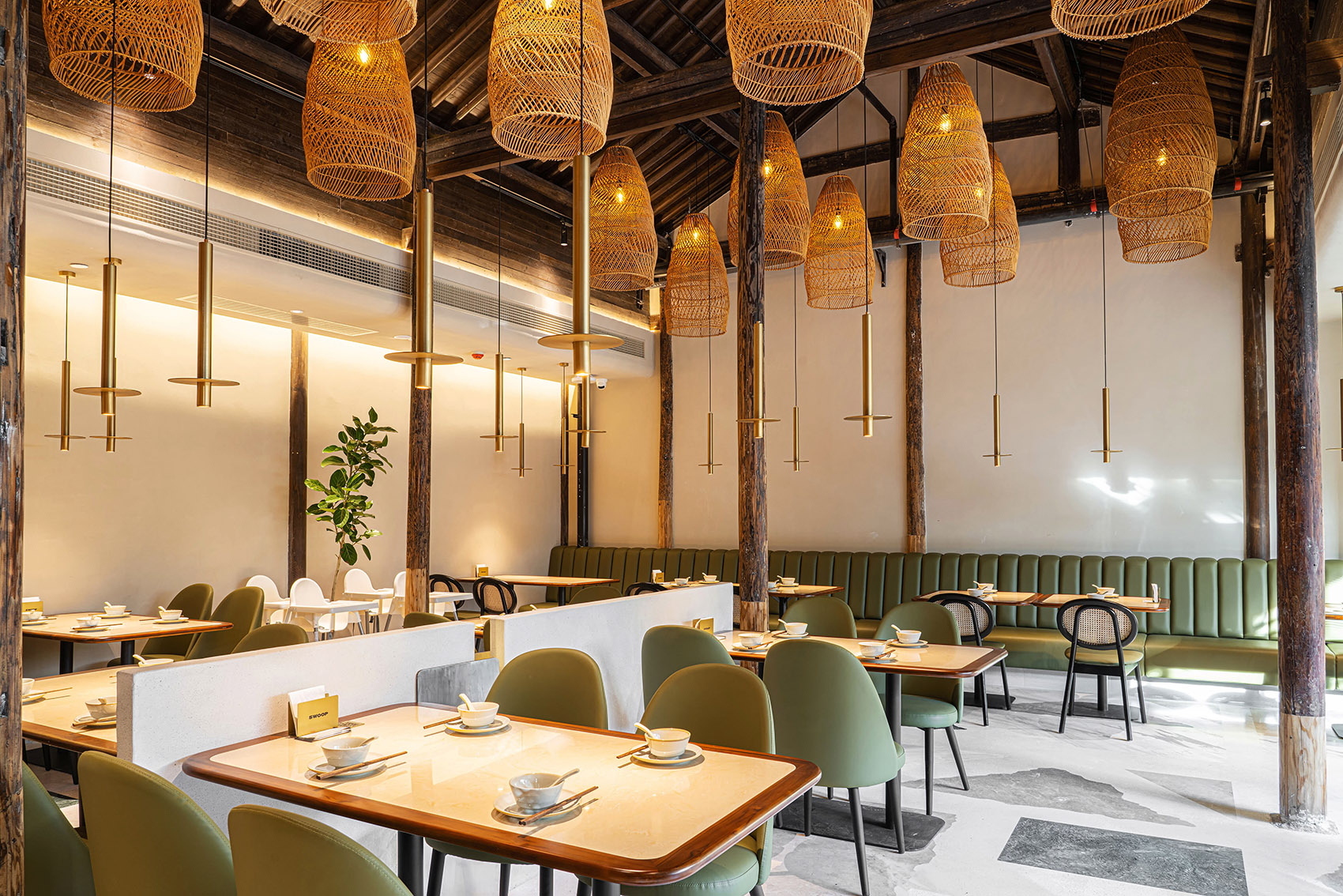 SWOOP Coffee and Taixi Restaurant, China by Hangzhou Guantang Interior ...