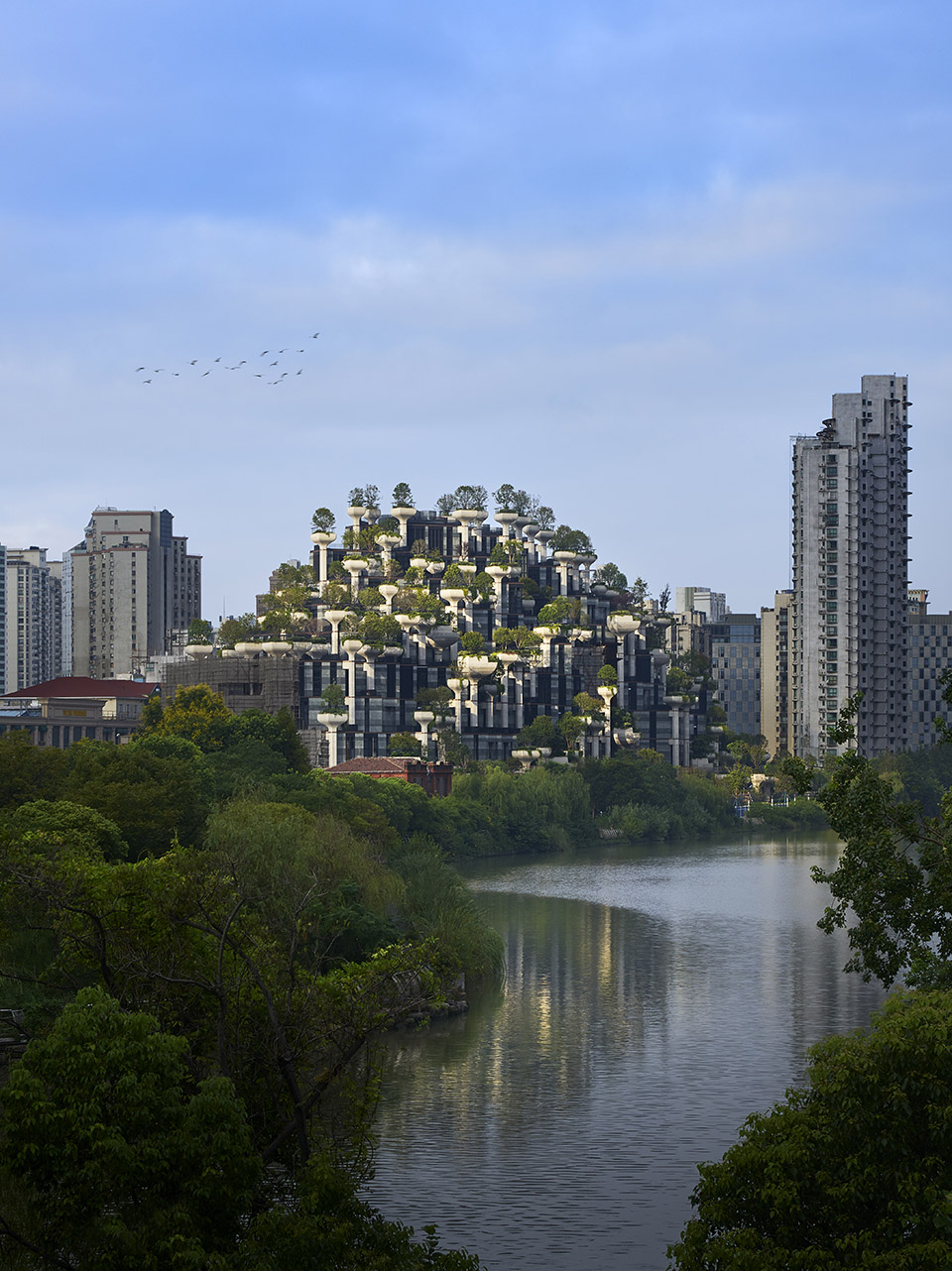 1000 Trees, Shanghai, China by Heatherwick Studio - 谷德设计网