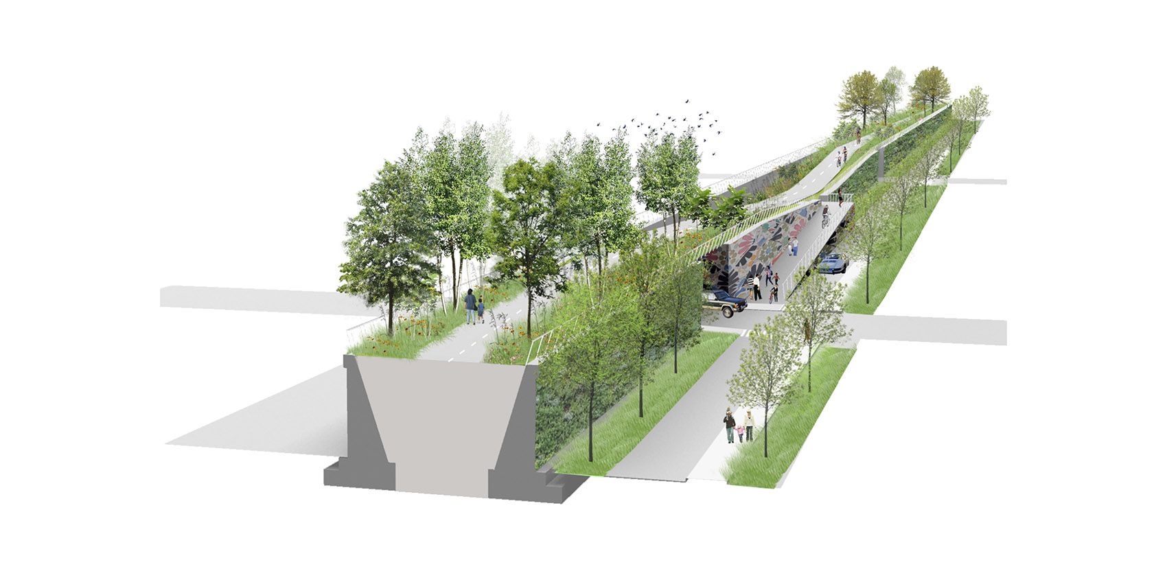 2020 ASLA URBAN DESIGN AWARD OF HONOR: The 606 / Michael Van ...