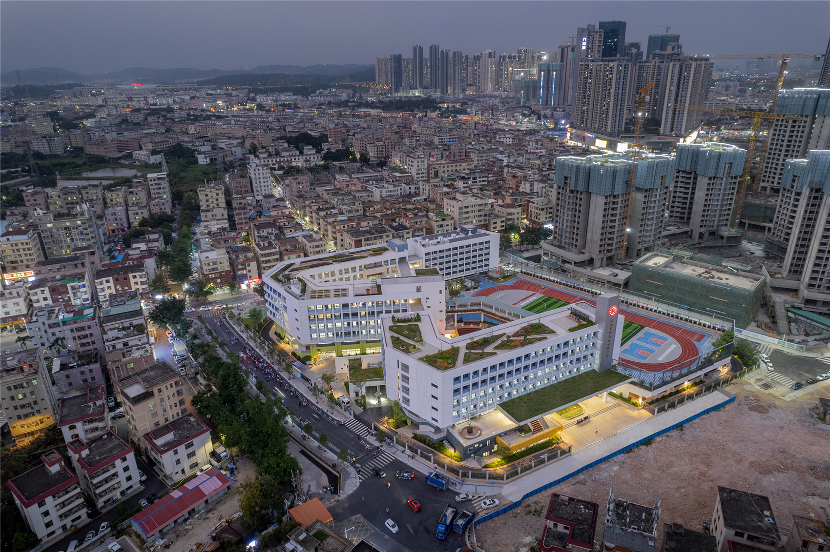 Shenzhen Pingshan Rixin Primary School, China by CMAD Architects - 谷德设计网