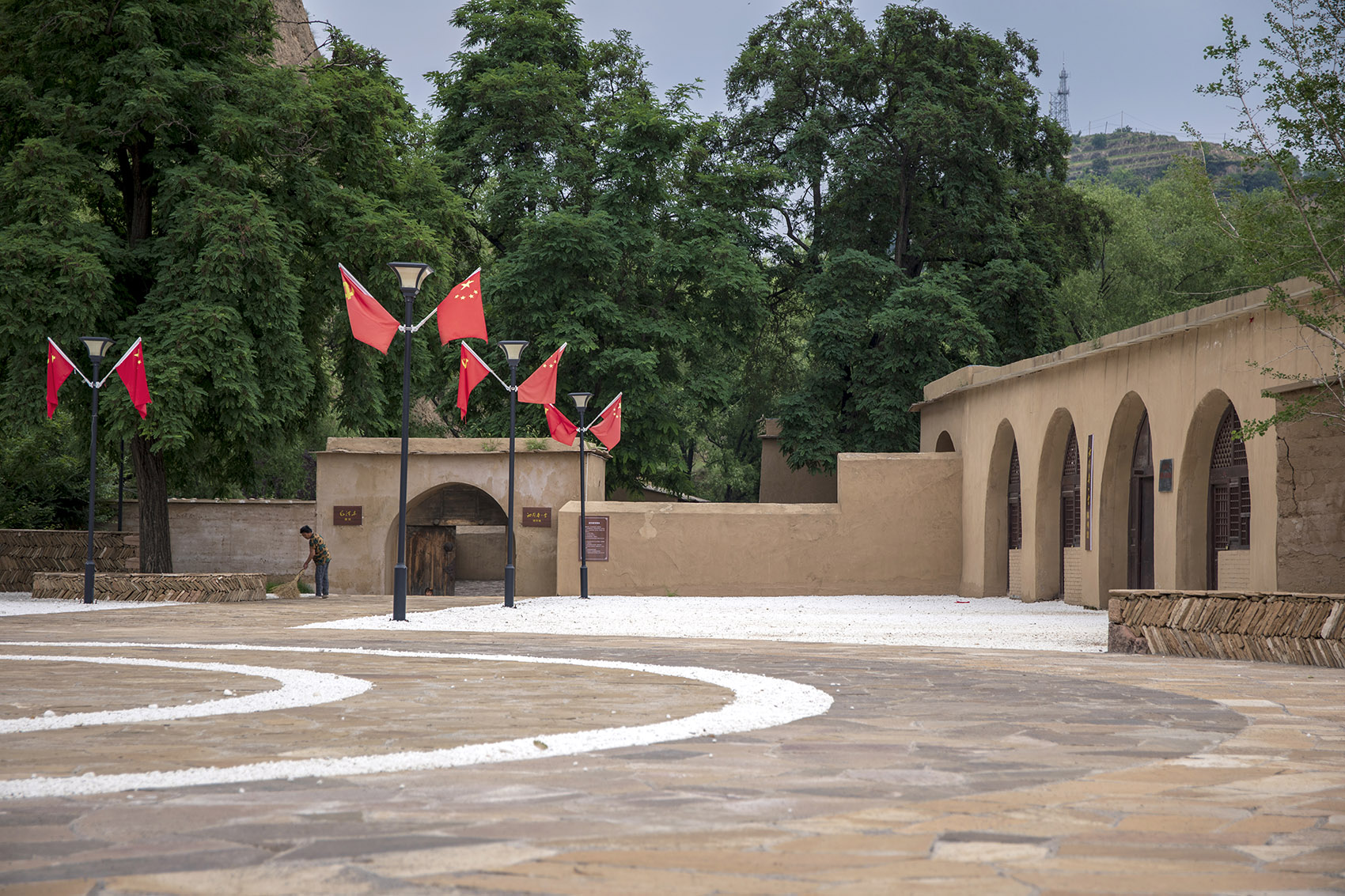 The Culture Park of Chairman Mao Passing Residence in Liu Village by ...