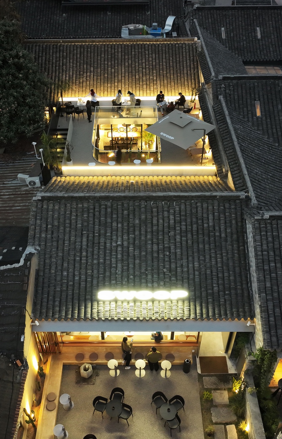 SWOOP Coffee and Taixi Restaurant, China by Hangzhou Guantang Interior ...