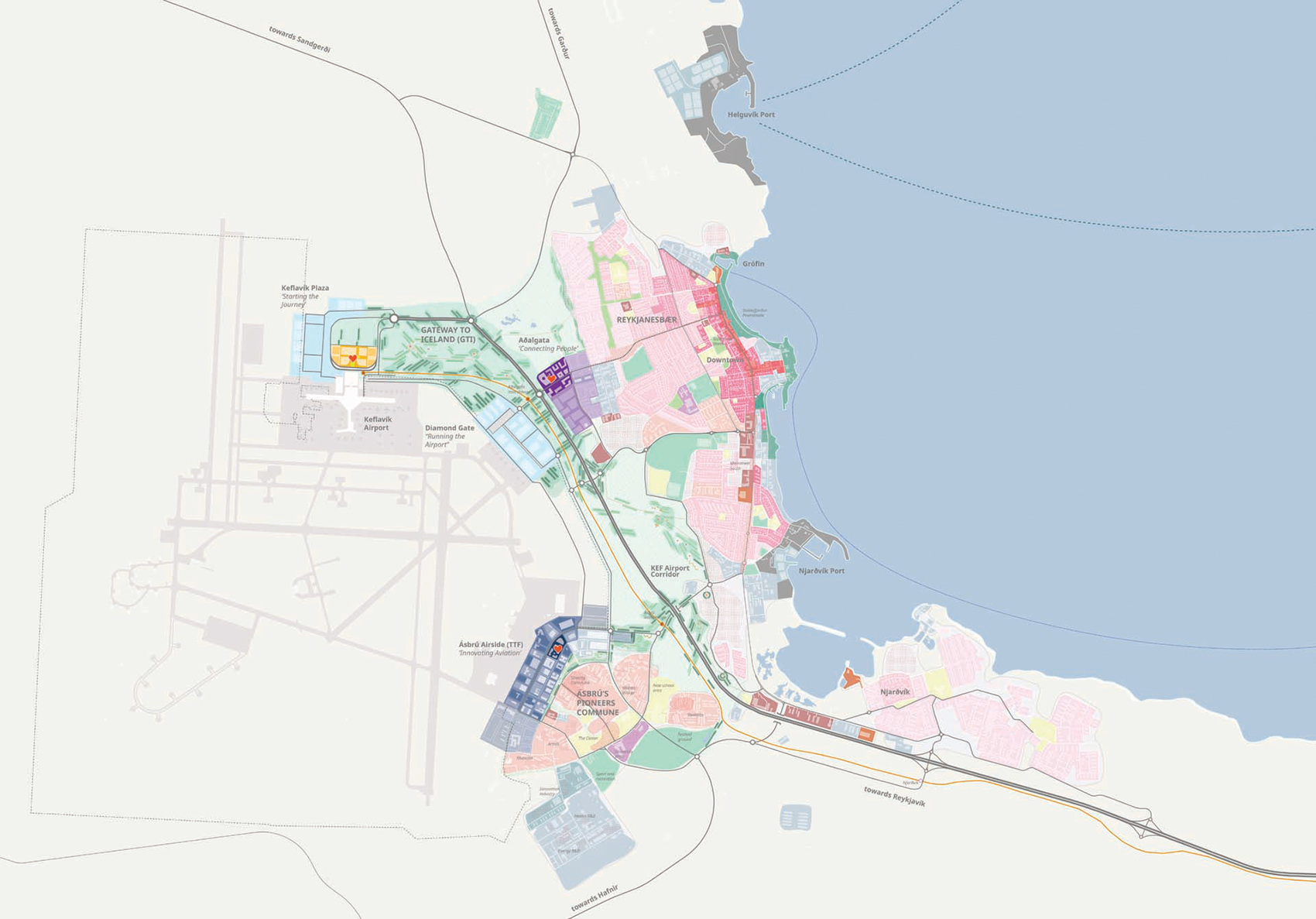 Team KCAP wins Keflavík Airport Area Strategic Masterplan Competition ...