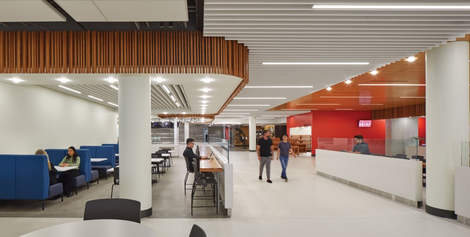 Newnham Campus Food Hall Seneca College by Taylor Smyth Architects - 谷德设计网