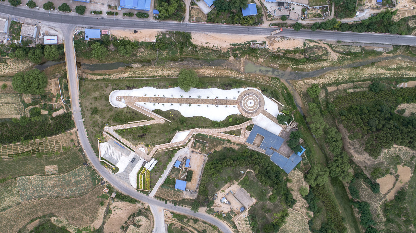 The Culture Park of Chairman Mao Passing Residence in Liu Village by ...