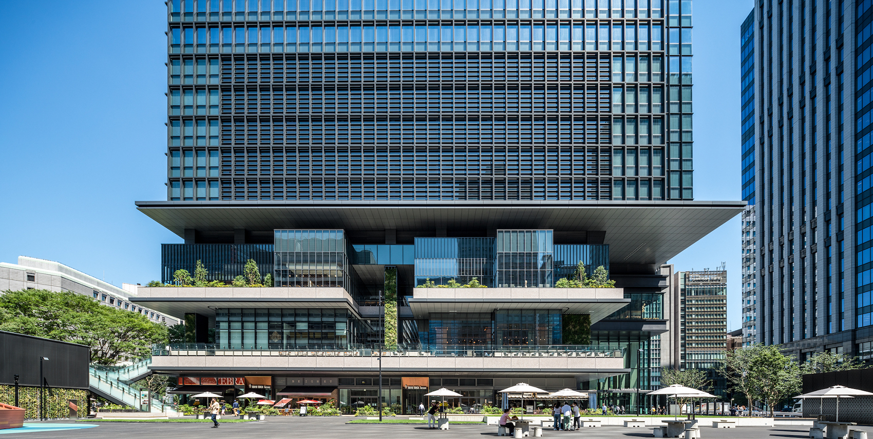 TOKYO TORCH Tokiwabashi Tower by Mitsubishi Jisho Design - 谷德设计网