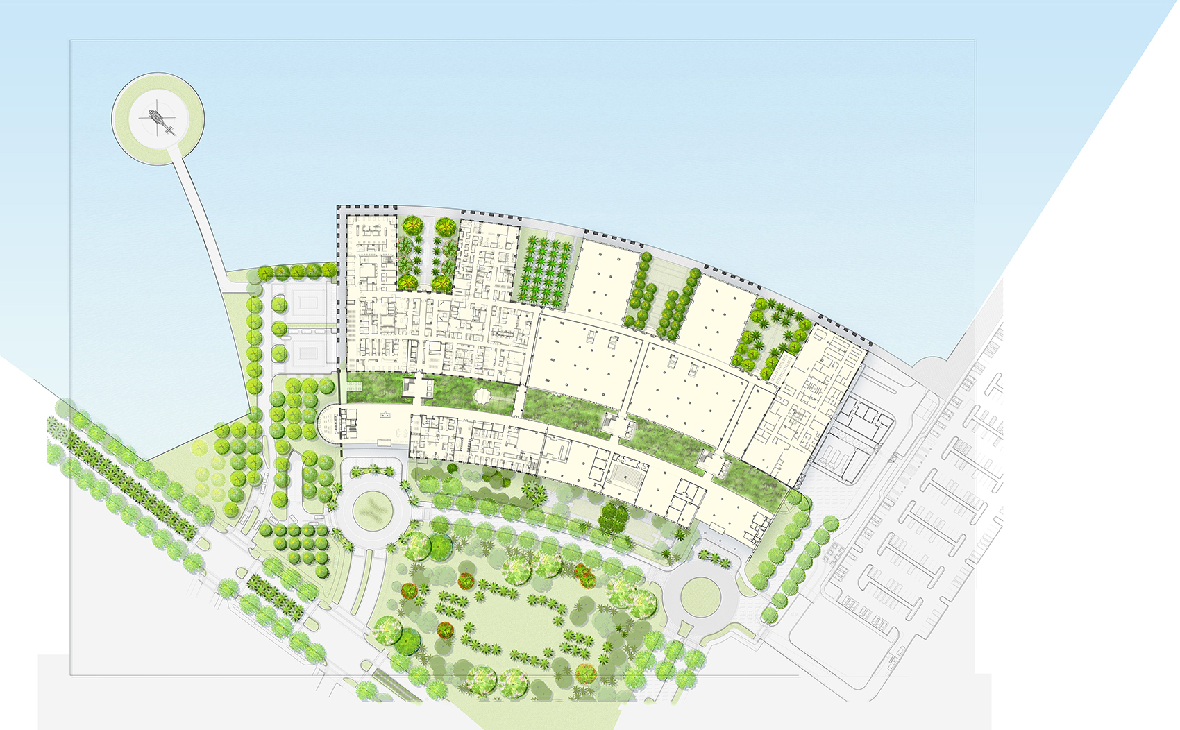 Centro Hospitalario Serena del Mar, CHSM by Safdie Architects - 谷德设计网