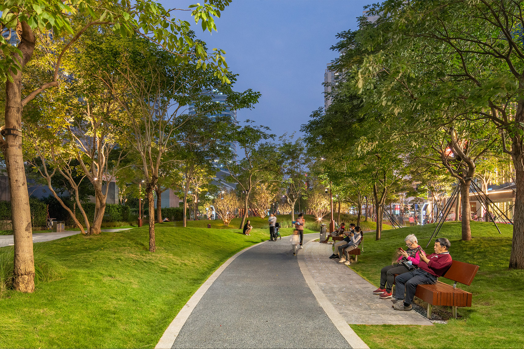 Tianjing Park by Dongda (Shenzhen) Design - 谷德设计网