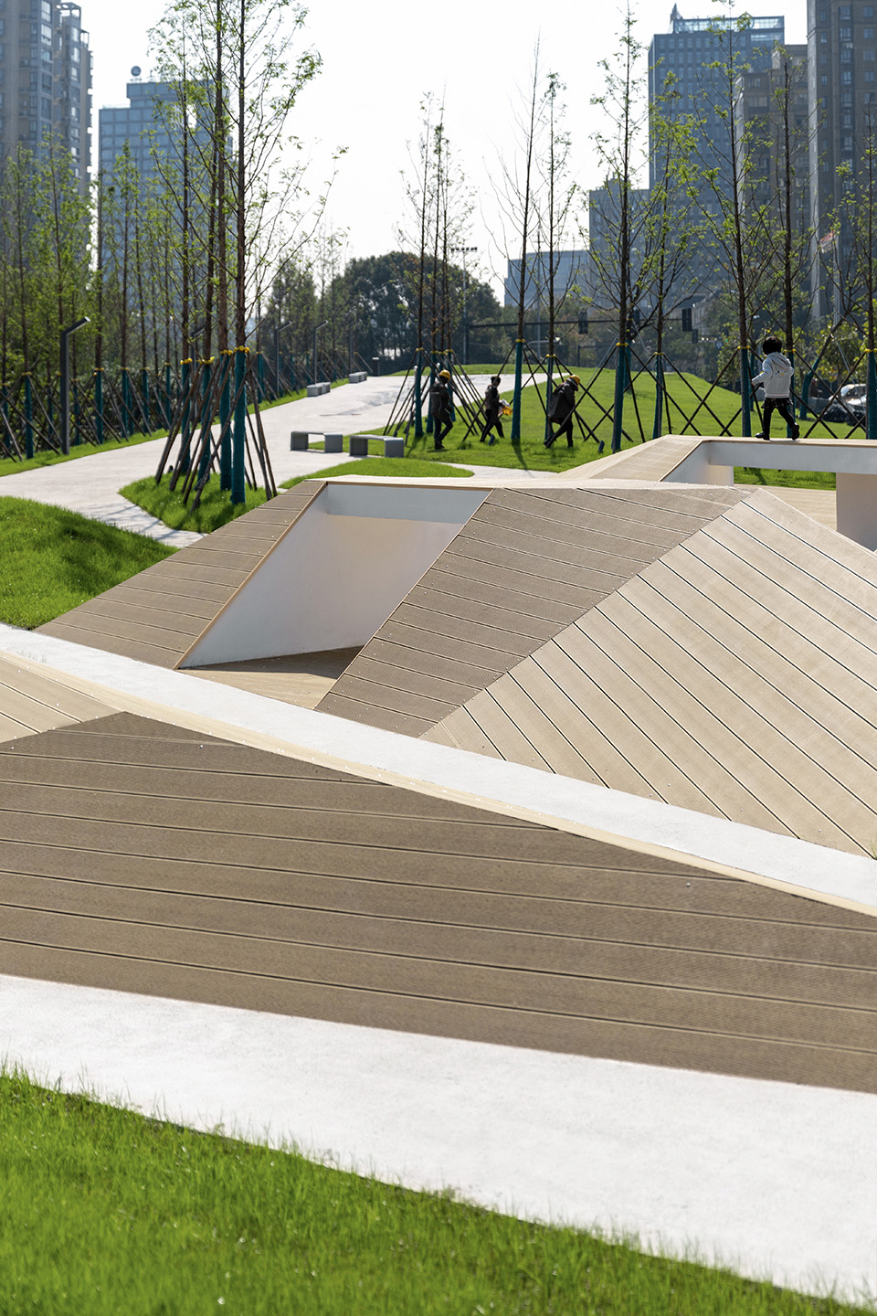 Shaoxing Mini Supernova Community Park, China by HID - 谷德设计网