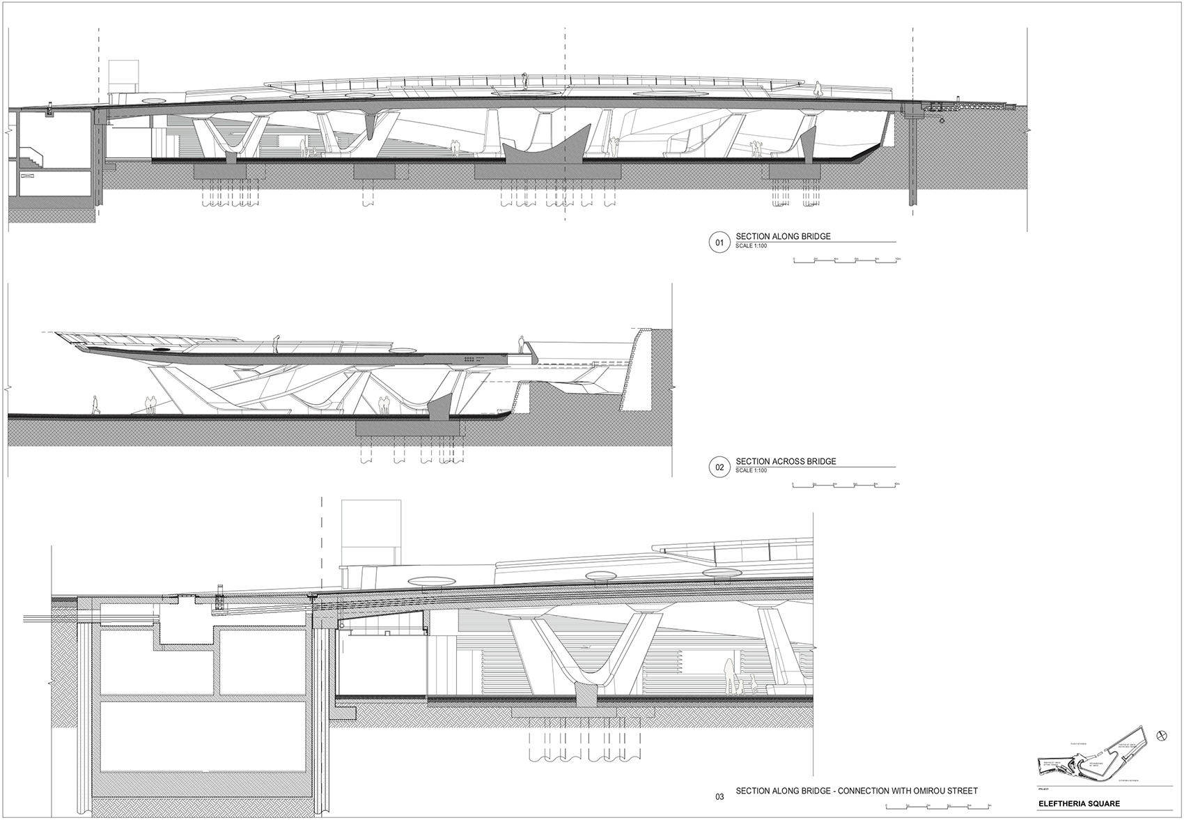 Eleftheria Square by Zaha Hadid Architects - 谷德设计网