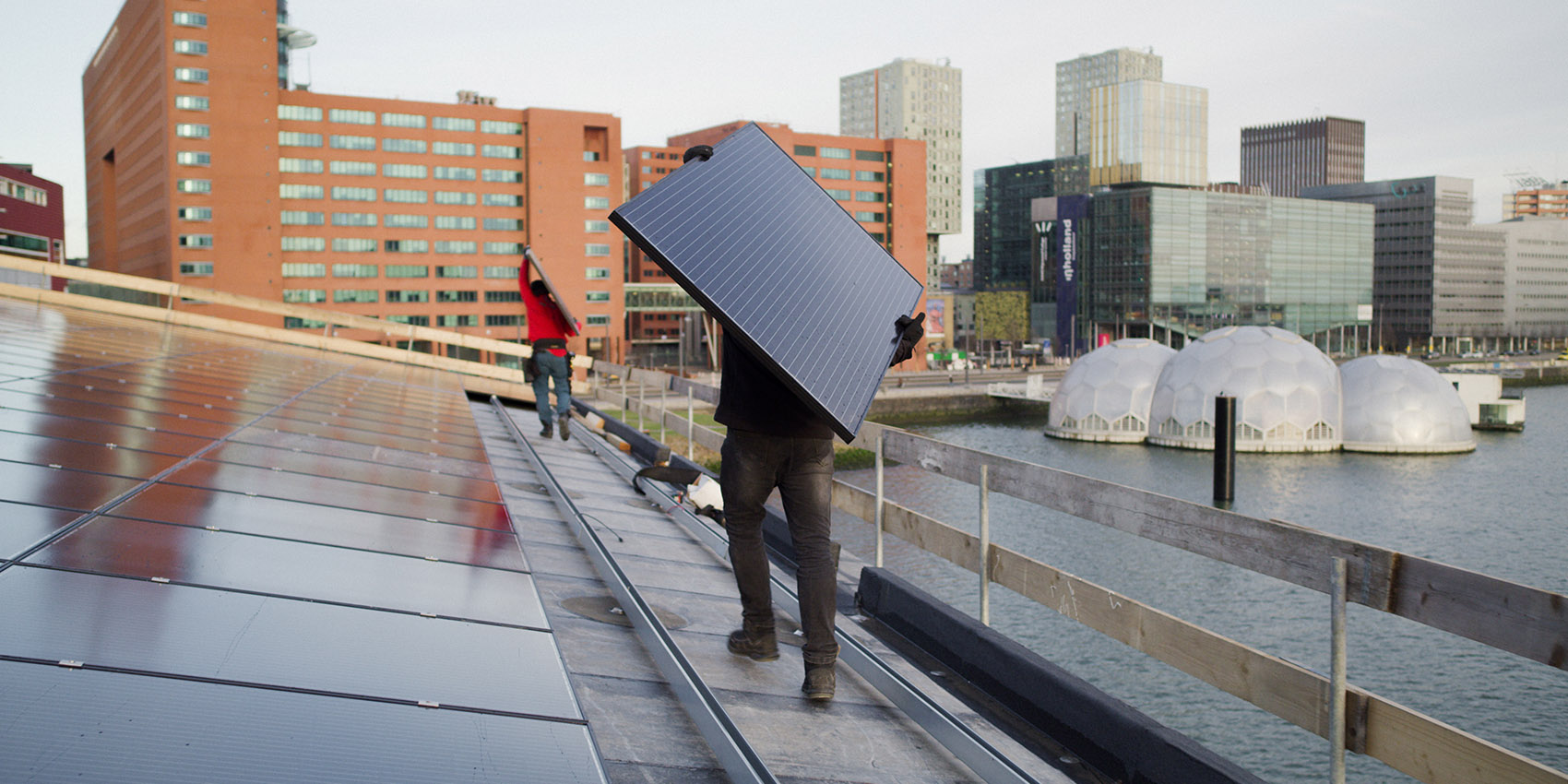 Floating Office Rotterdam (FOR) by Powerhouse Company - 谷德设计网