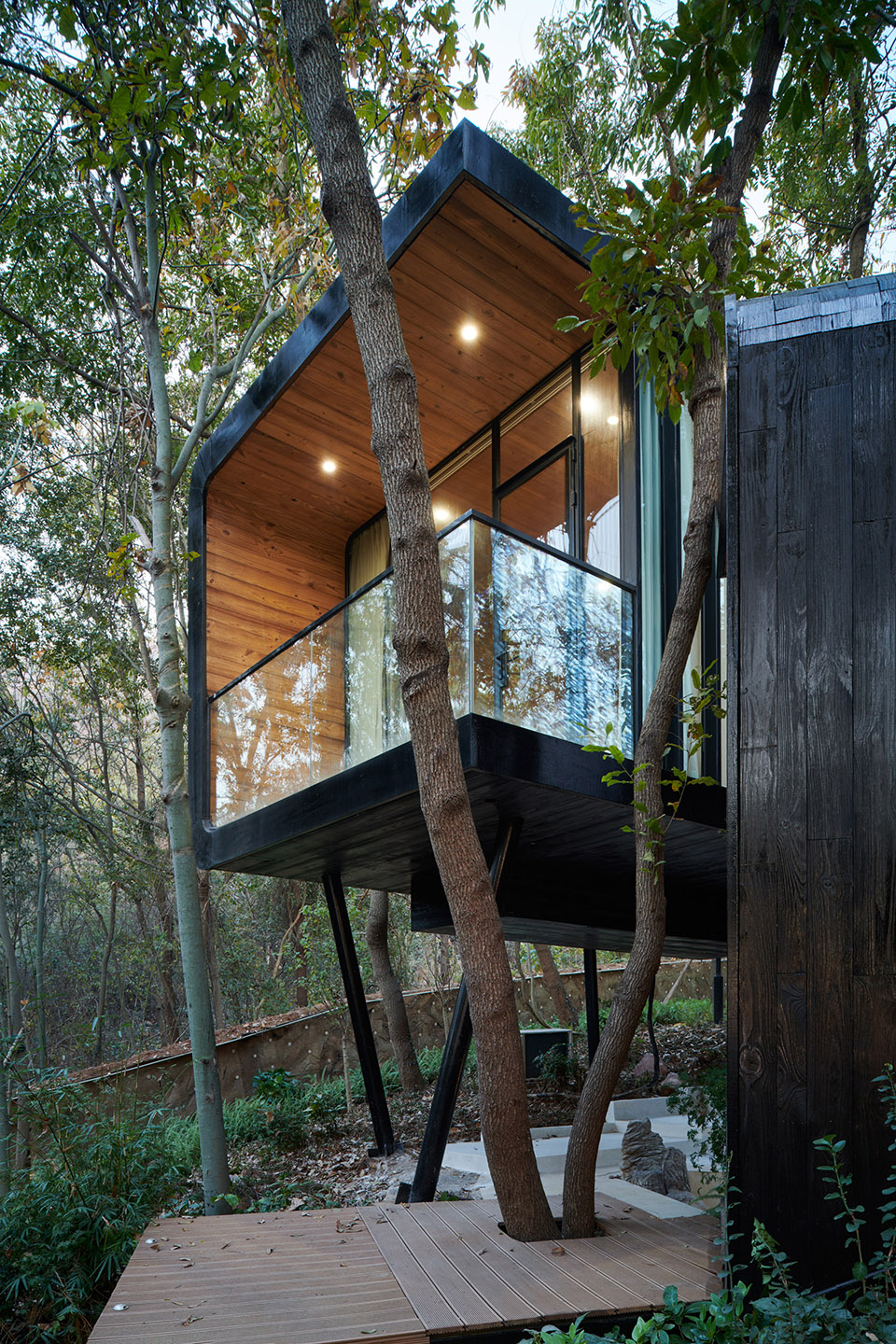 Spring Huts in Tangshan, China by MONOARCHI - 谷德设计网