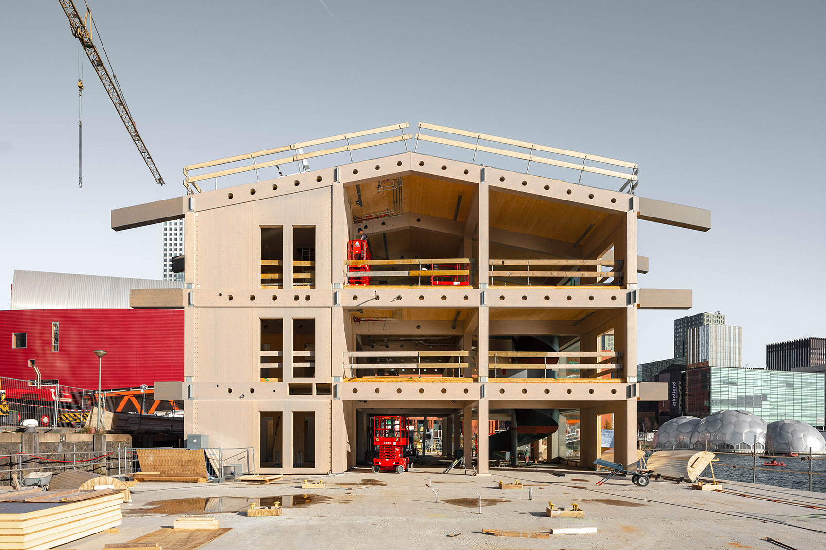 Floating Office Rotterdam (FOR) by Powerhouse Company - 谷德设计网