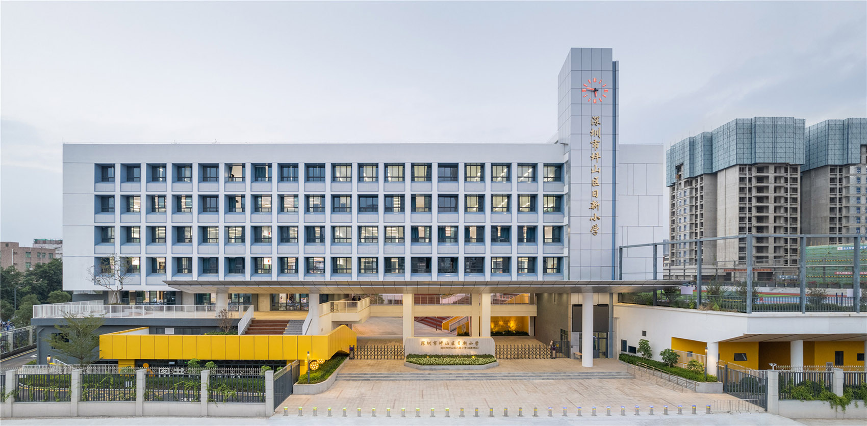 Shenzhen Pingshan Rixin Primary School, China by CMAD Architects - 谷德设计网