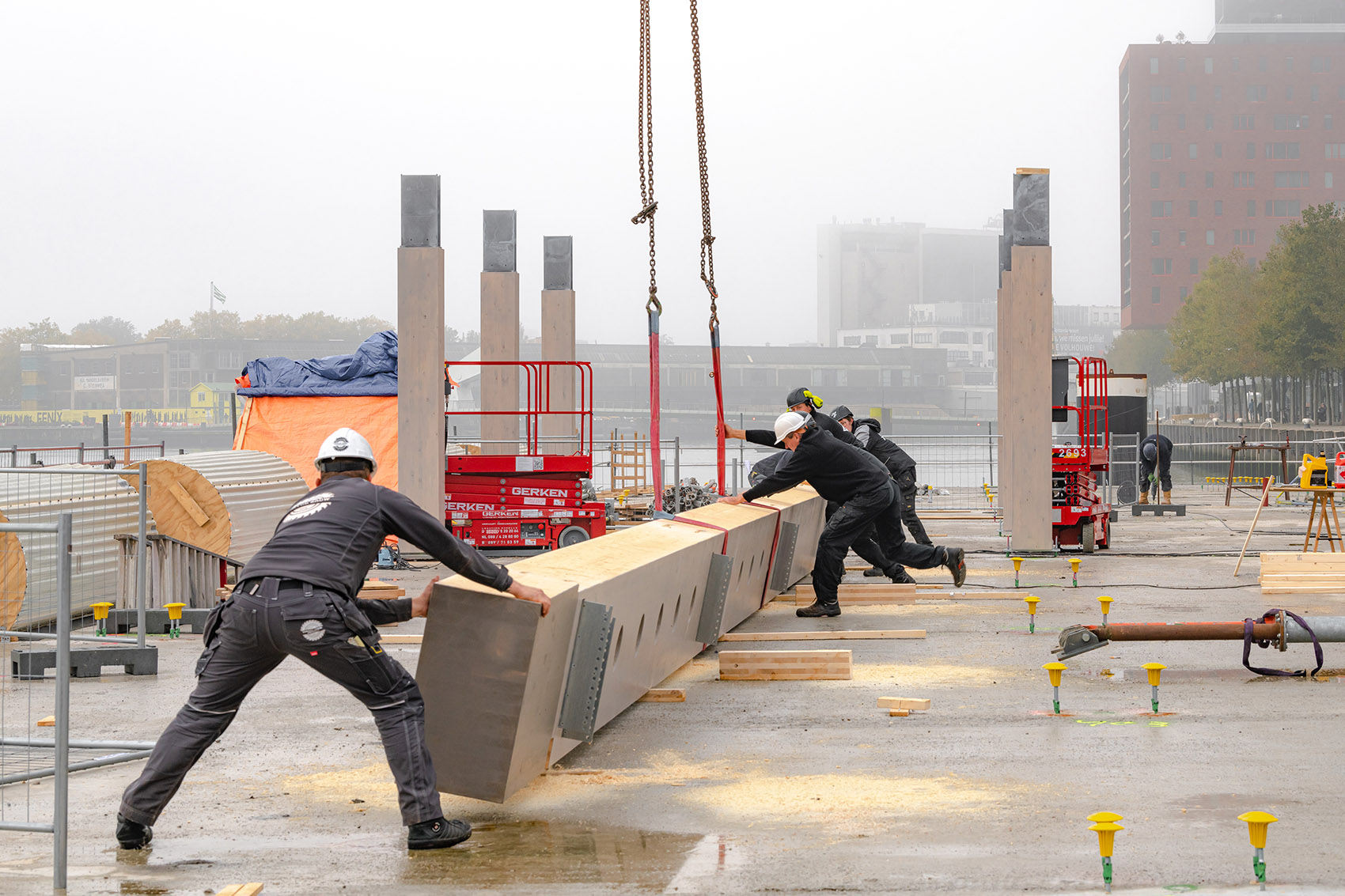 Floating Office Rotterdam (FOR) by Powerhouse Company - 谷德设计网