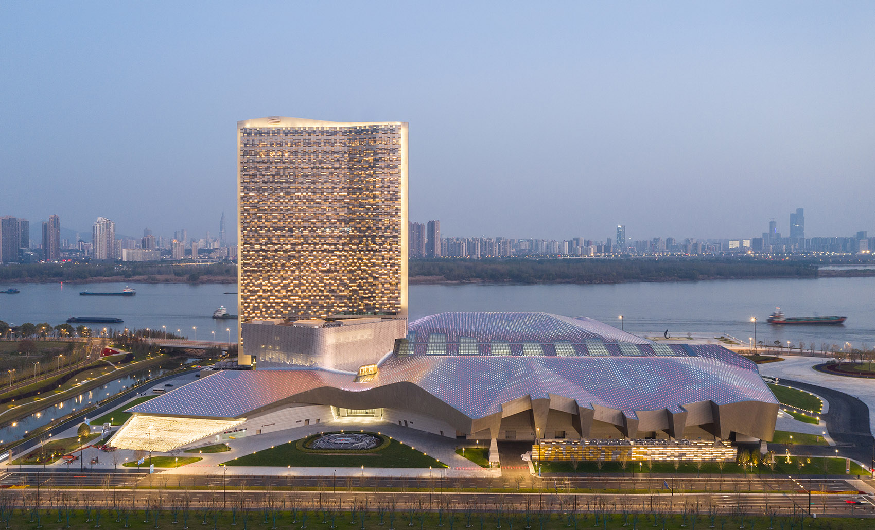 Yangtze River International Conference Center, Nanjing, China by ...