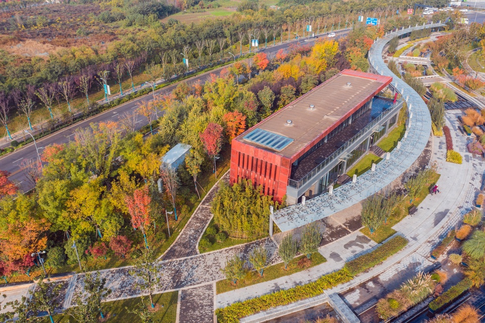 Ecological Wetland Sports Health Park of Sha River Corridor in Xixian ...
