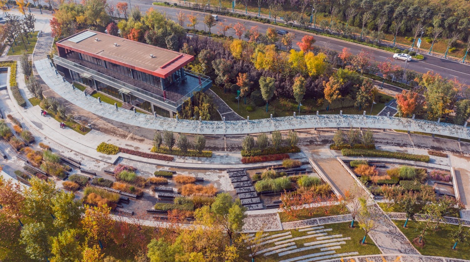 Ecological Wetland Sports Health Park of Sha River Corridor in Xixian ...