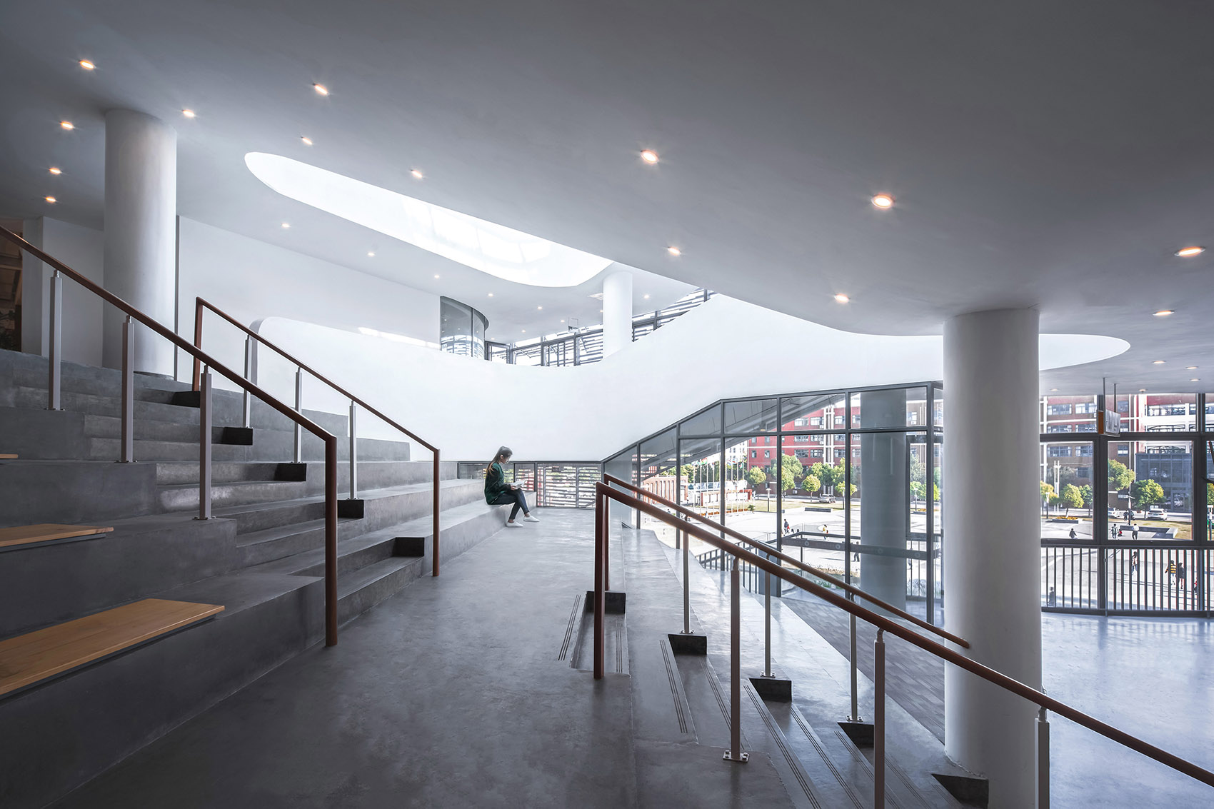 Yancheng Foreign Language School Innovation Center, Jiangsu, China by ...