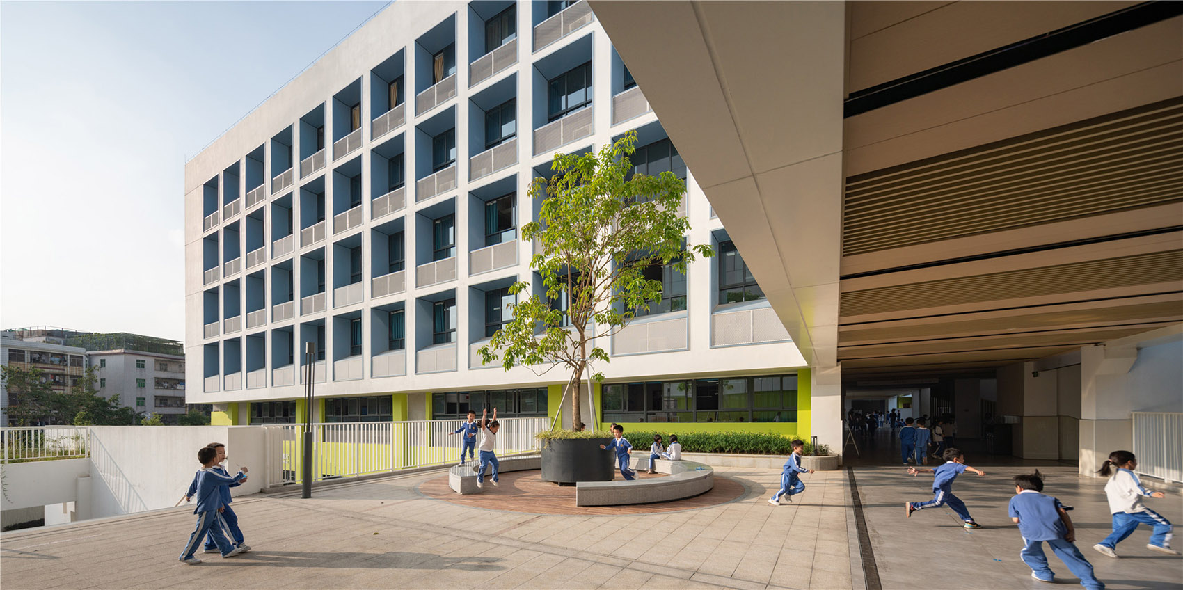 Shenzhen Pingshan Rixin Primary School, China by CMAD Architects - 谷德设计网