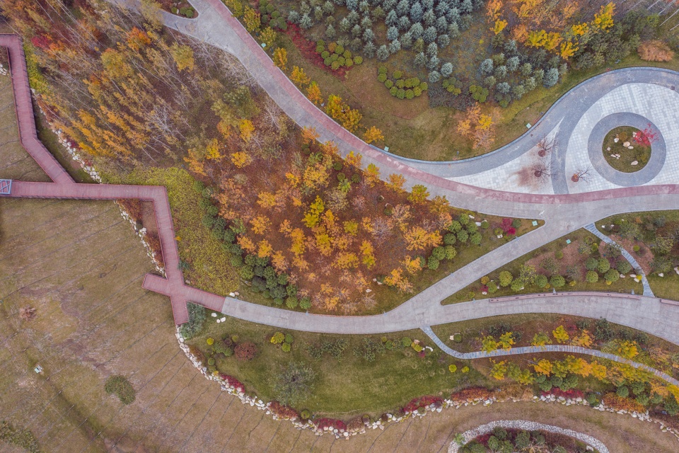 Ecological Wetland Sports Health Park of Sha River Corridor in Xixian ...