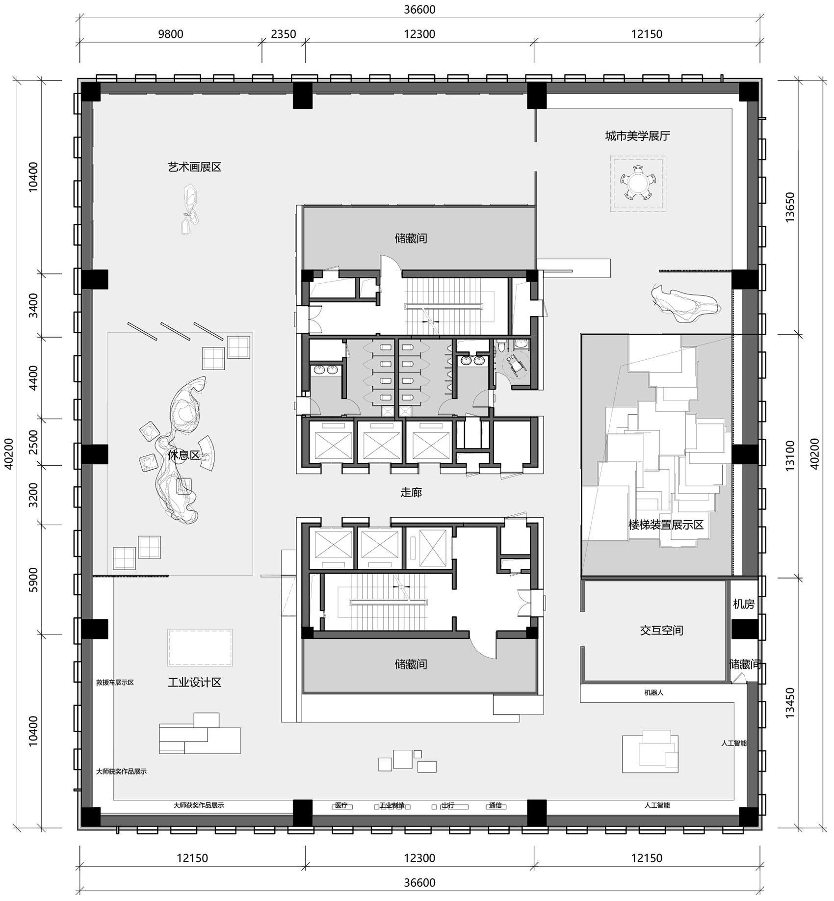 Industrial Exhibition Hall, Chengdu, China by GE Space Design - 谷德设计网