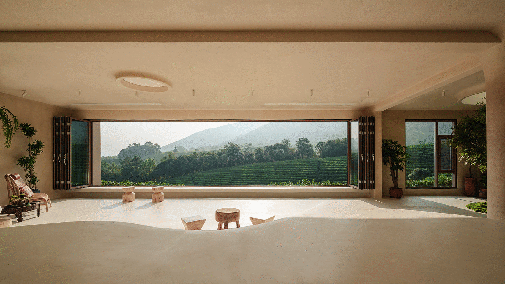 Anji Sight-viewing Platform and Tea House, China by HATCH Architects ...