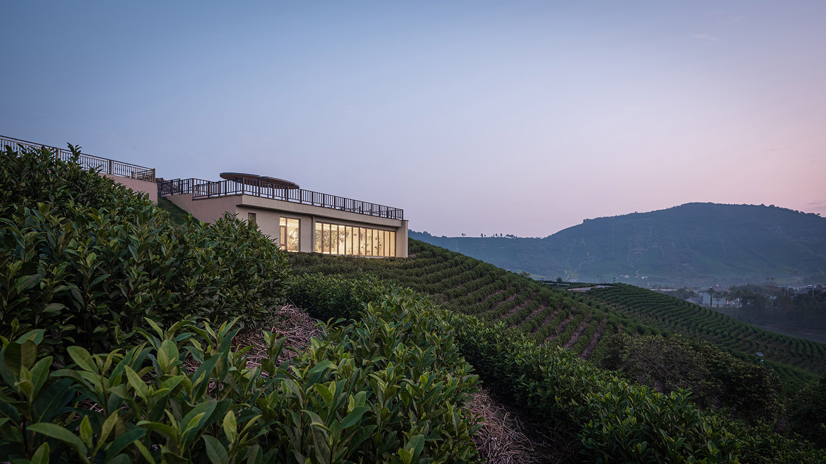 Anji Sight-viewing Platform and Tea House, China by HATCH Architects ...
