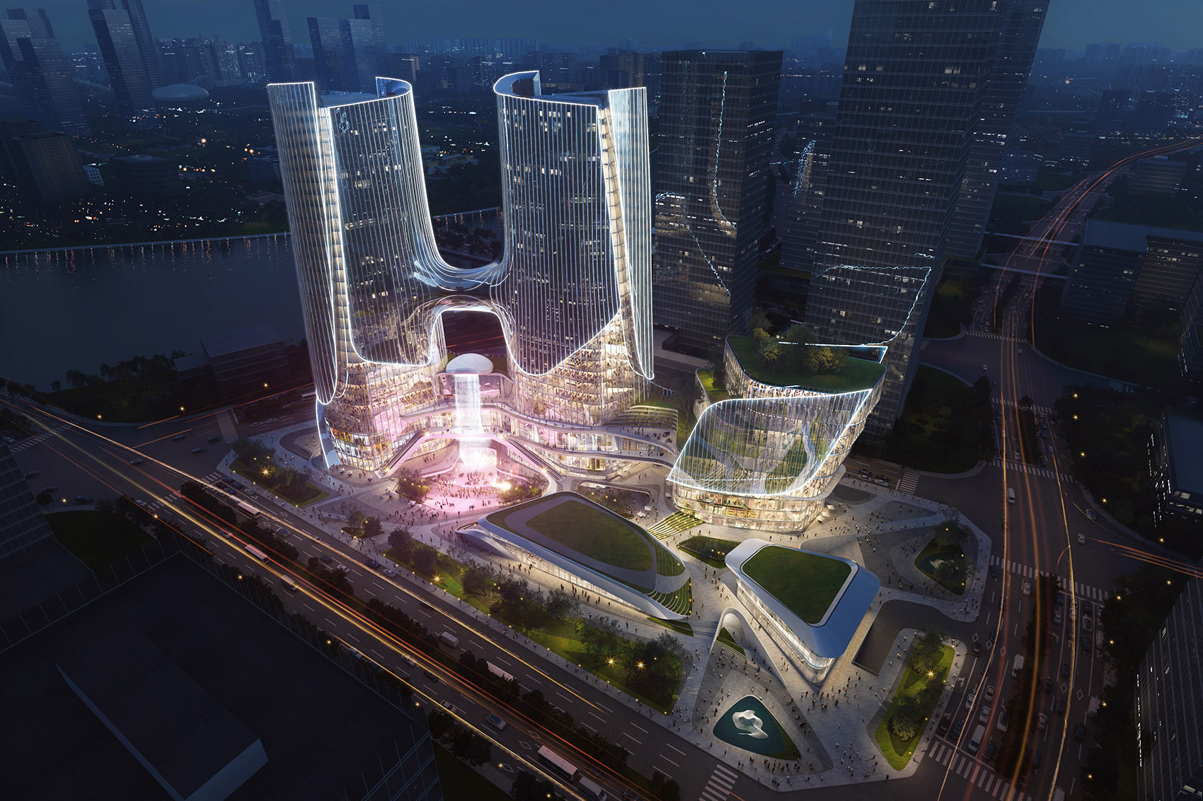 AD: Chengdu NBD Centre, China by QUAD studio + Dalu Architecture - 谷德设计网