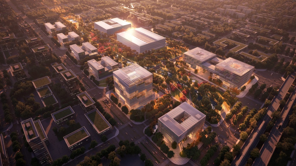 gmp wins the first prize in design competition for Xiaomi Headquarters ...