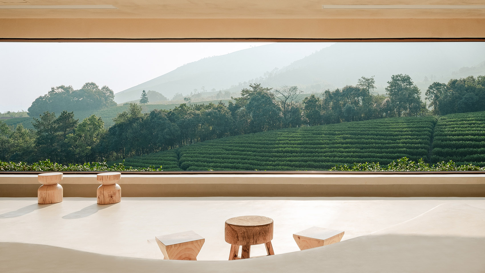 Anji Sight-viewing Platform and Tea House, China by HATCH Architects ...