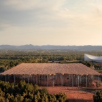 Designed by Snøhetta, the Beijing Sub-Center Library will be completed ...