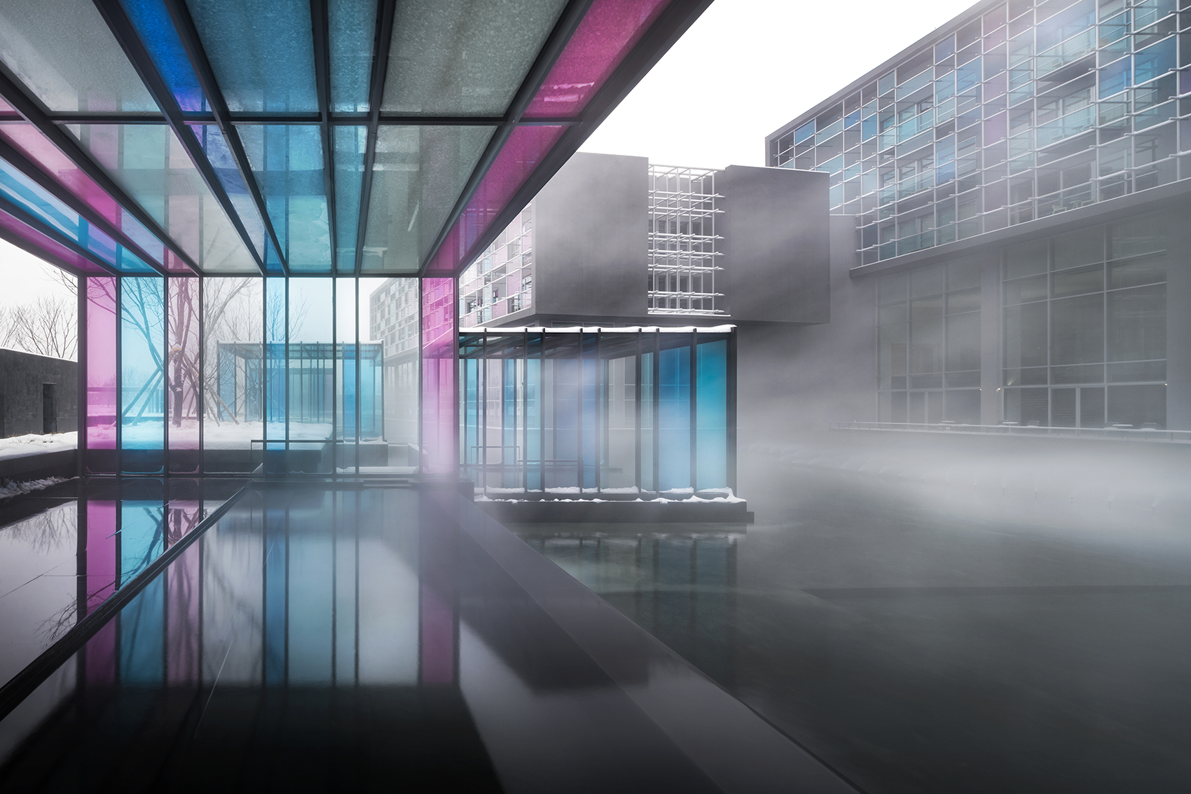 Mist Hot-spring Hotel, China by Department of Architecture - 谷德设计网