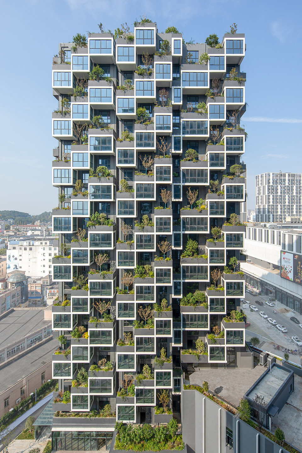 Easyhome Huanggang Vertical Forest City Complex, Hubei, China by ...