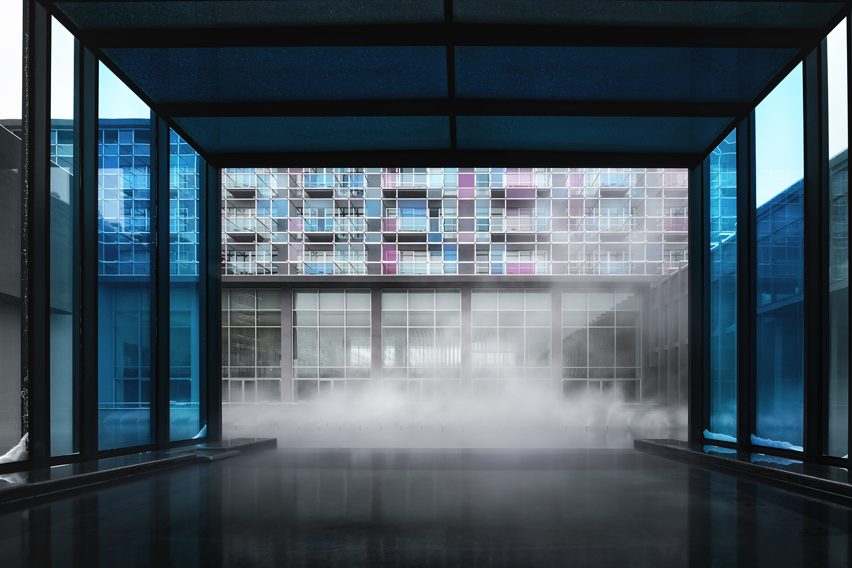 Mist Hot-spring Hotel, China by Department of Architecture - 谷德设计网