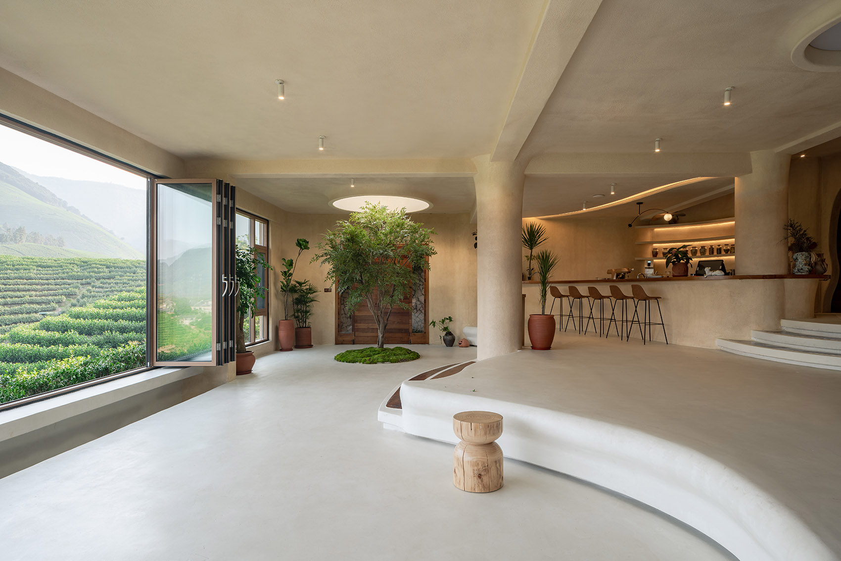 Anji Sight-viewing Platform and Tea House, China by HATCH Architects ...