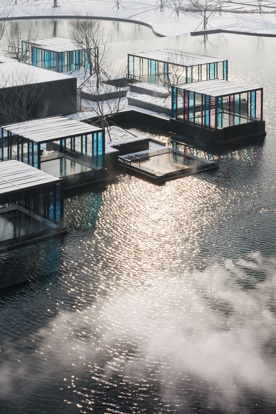 Mist Hot-spring Hotel, China by Department of Architecture - 谷德设计网