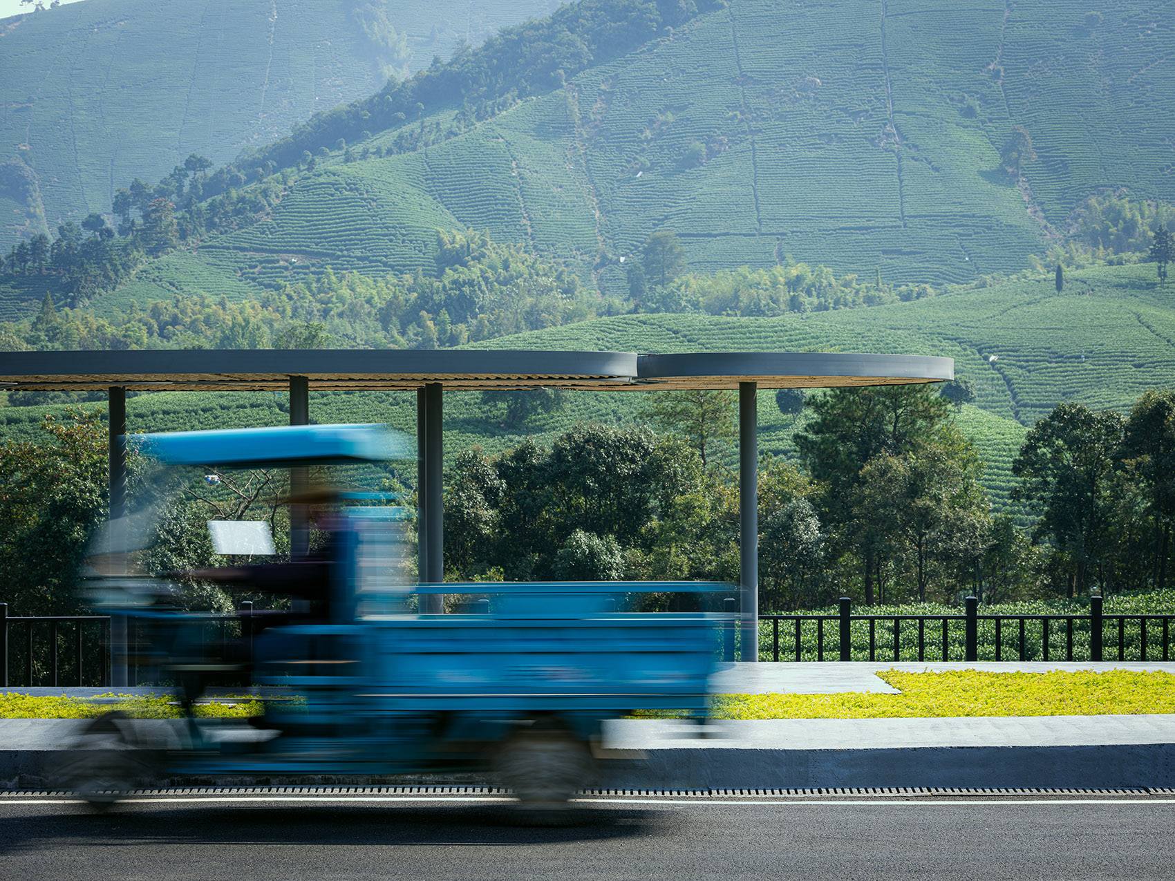 Anji Sight-viewing Platform and Tea House, China by HATCH Architects ...
