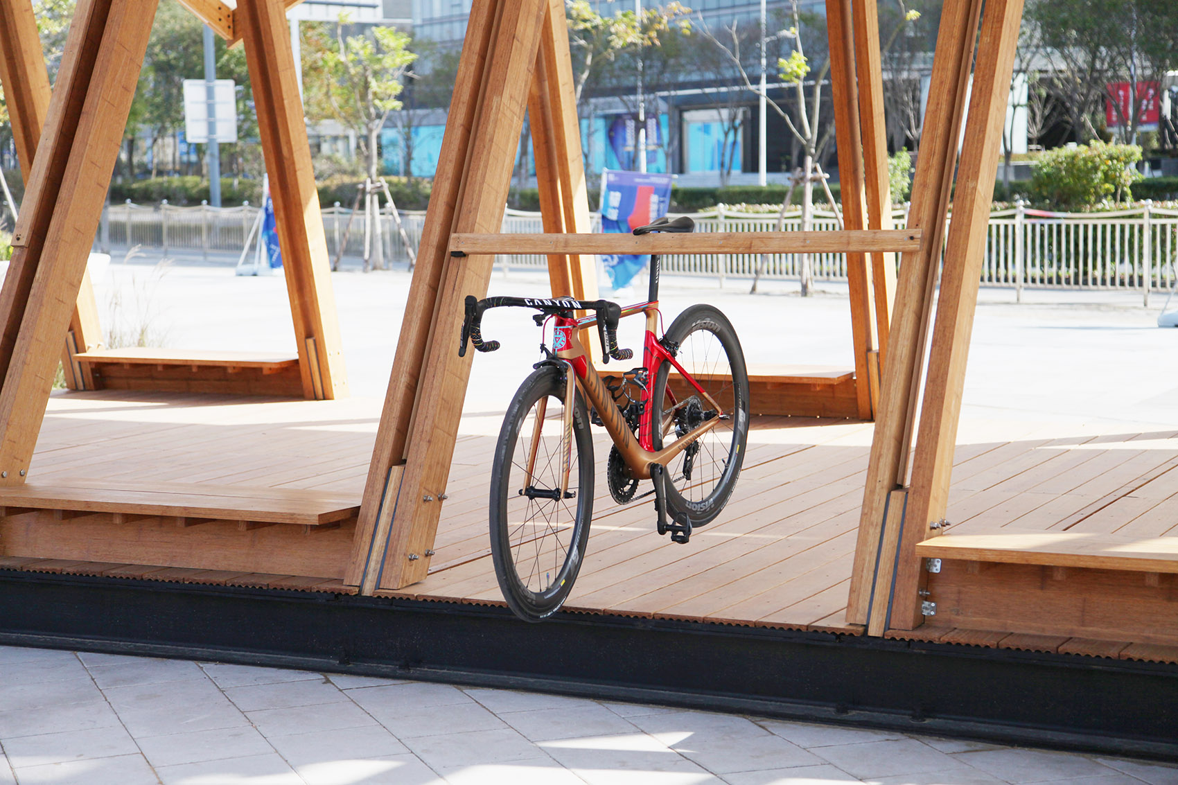 Cycling Pavilion, China by A.C.R.E Atelier + School of art design and ...