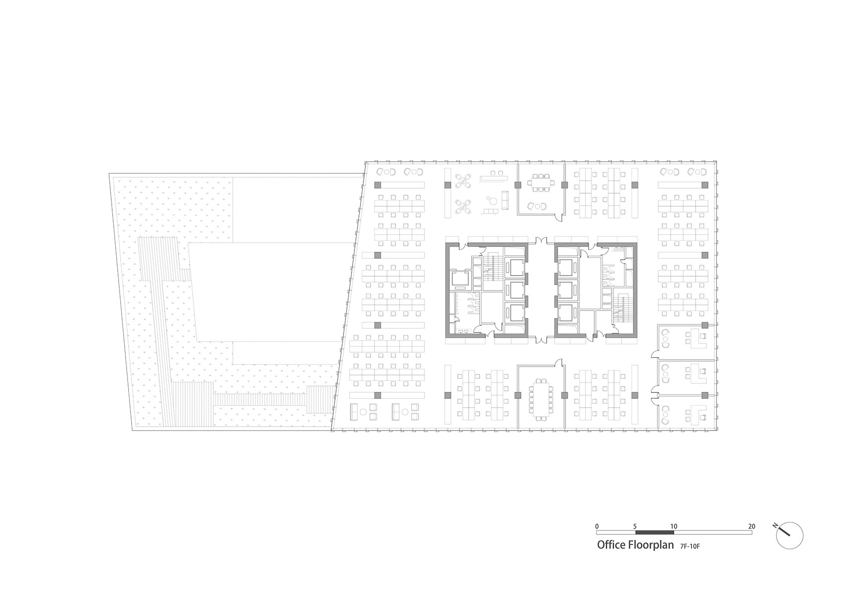 Shanghai China Enterprise Riverside Wisdom Plaza by HPP Architects - 谷德设计网