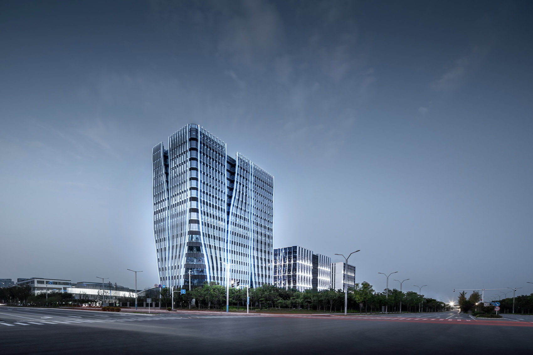 Zhengzhou Linkong Biopharmaceutical Park by WSP ARCHITECTS - 谷德设计网