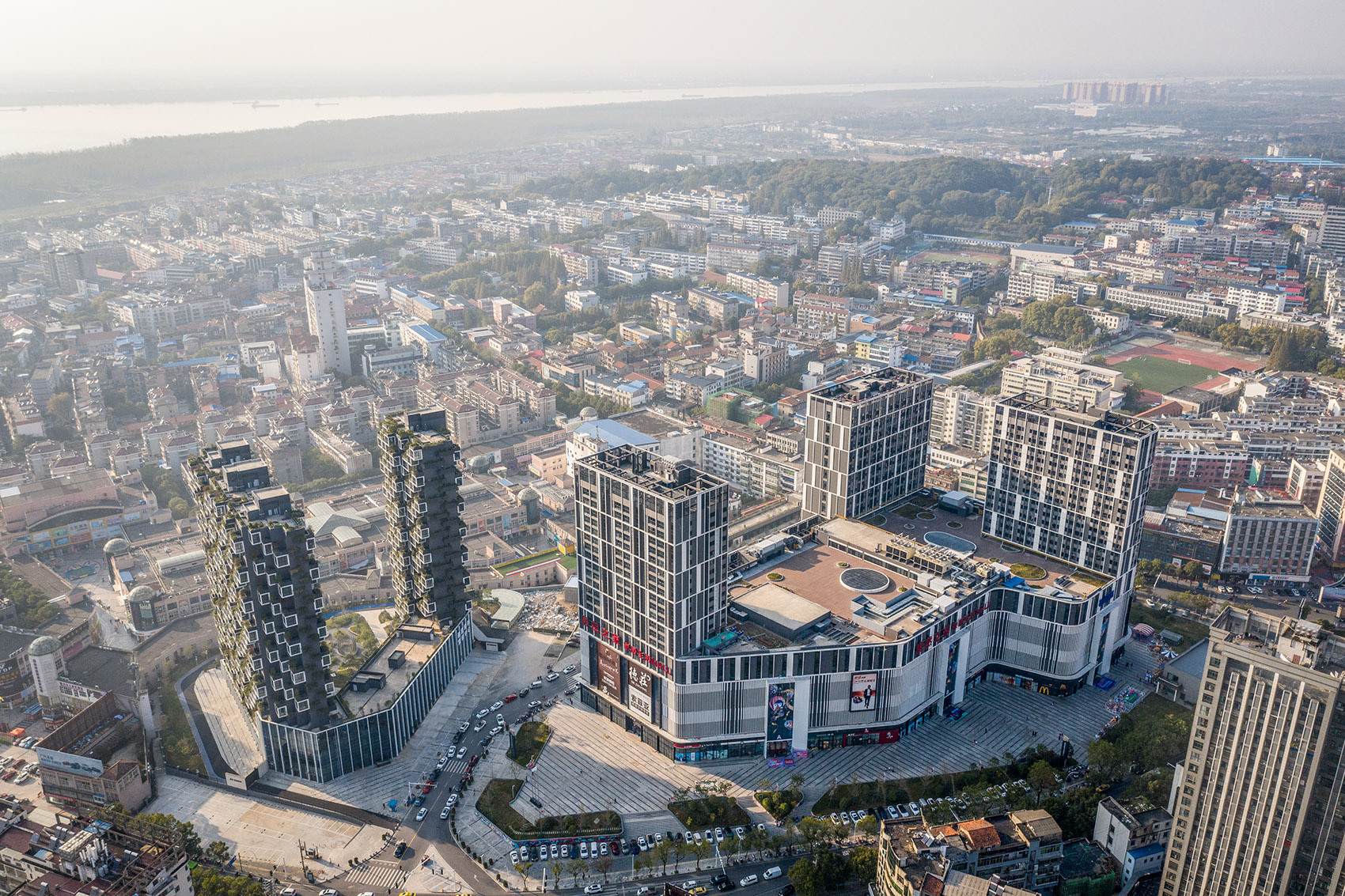 Easyhome Huanggang Vertical Forest City Complex, Hubei, China by ...