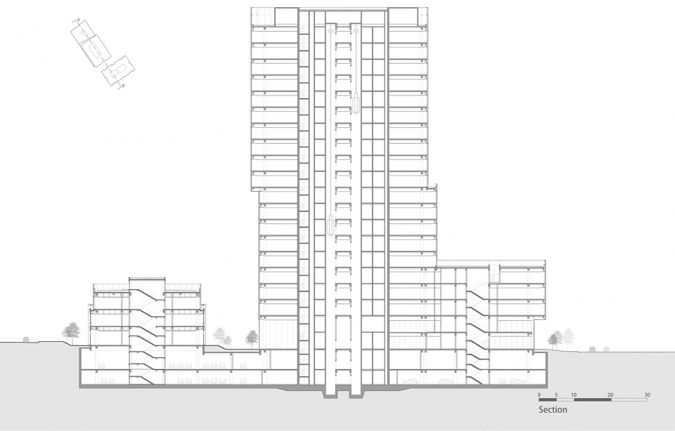 Shanghai China Enterprise Riverside Wisdom Plaza by HPP Architects - 谷德设计网