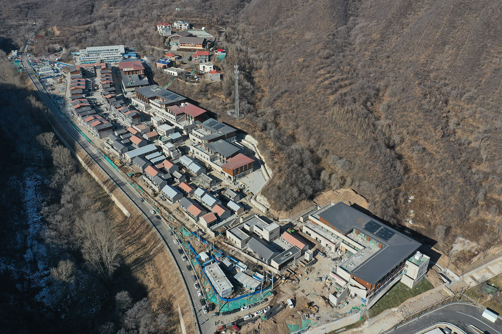 Planning and Venue design for Yanqing Zone, by the China Architectural ...