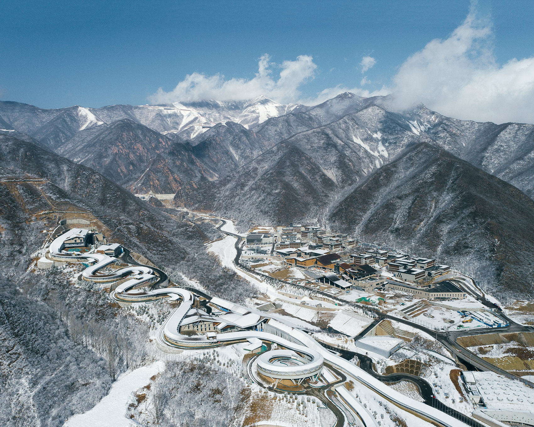 Planning and Venue design for Yanqing Zone, by the China Architectural ...