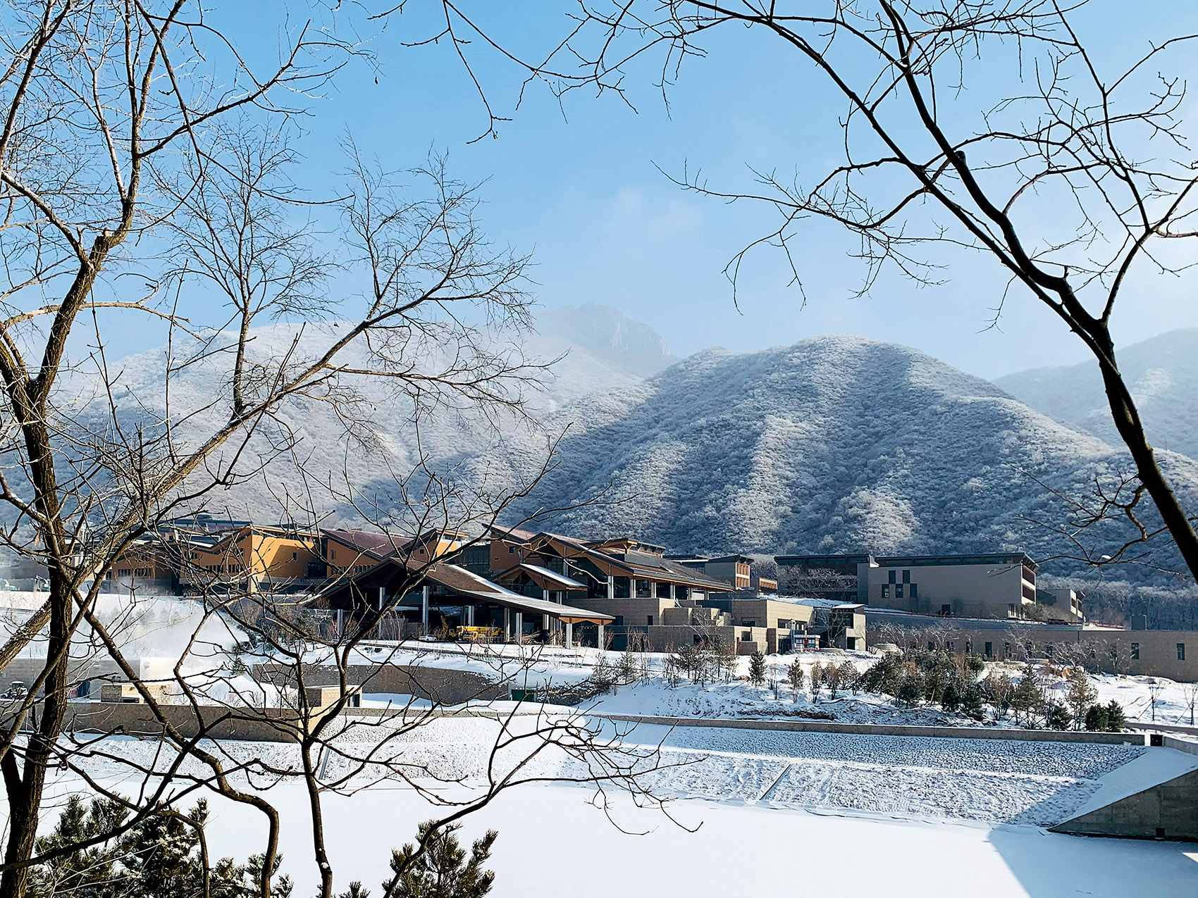 Planning and Venue design for Yanqing Zone, by the China Architectural ...