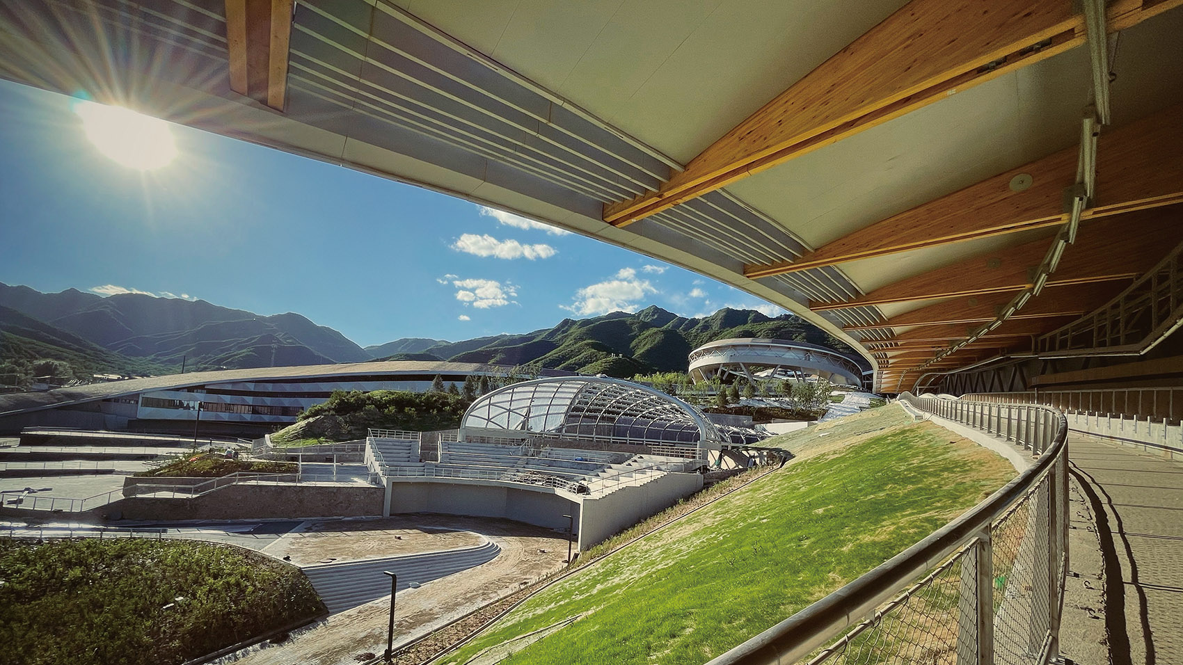 Planning and Venue design for Yanqing Zone, by the China Architectural ...