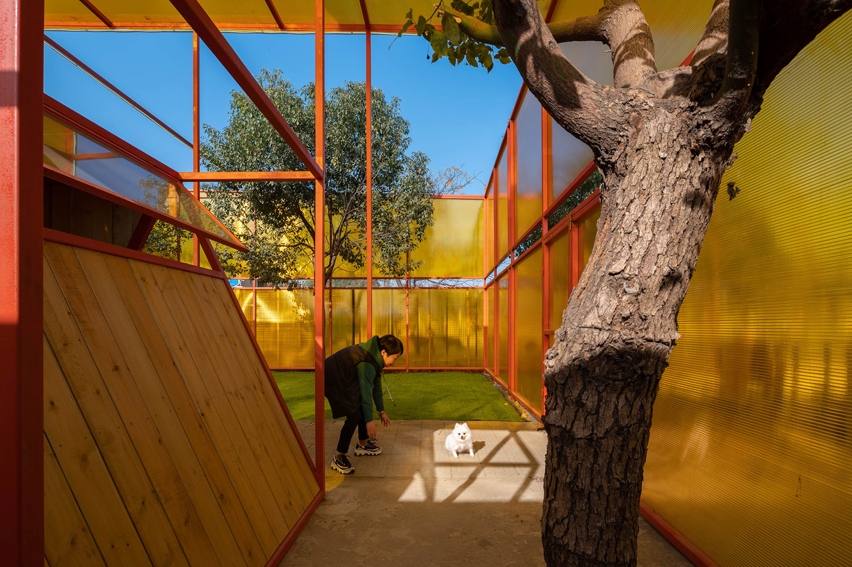 Reconstruction design of Wuhan stray animal base adoption area, China ...